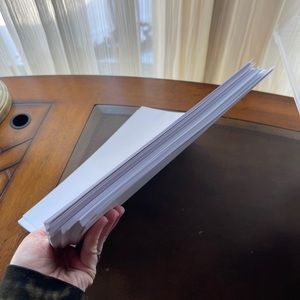 Art | 8100 Sheets Of White Scrapbook Paper | Poshmark
